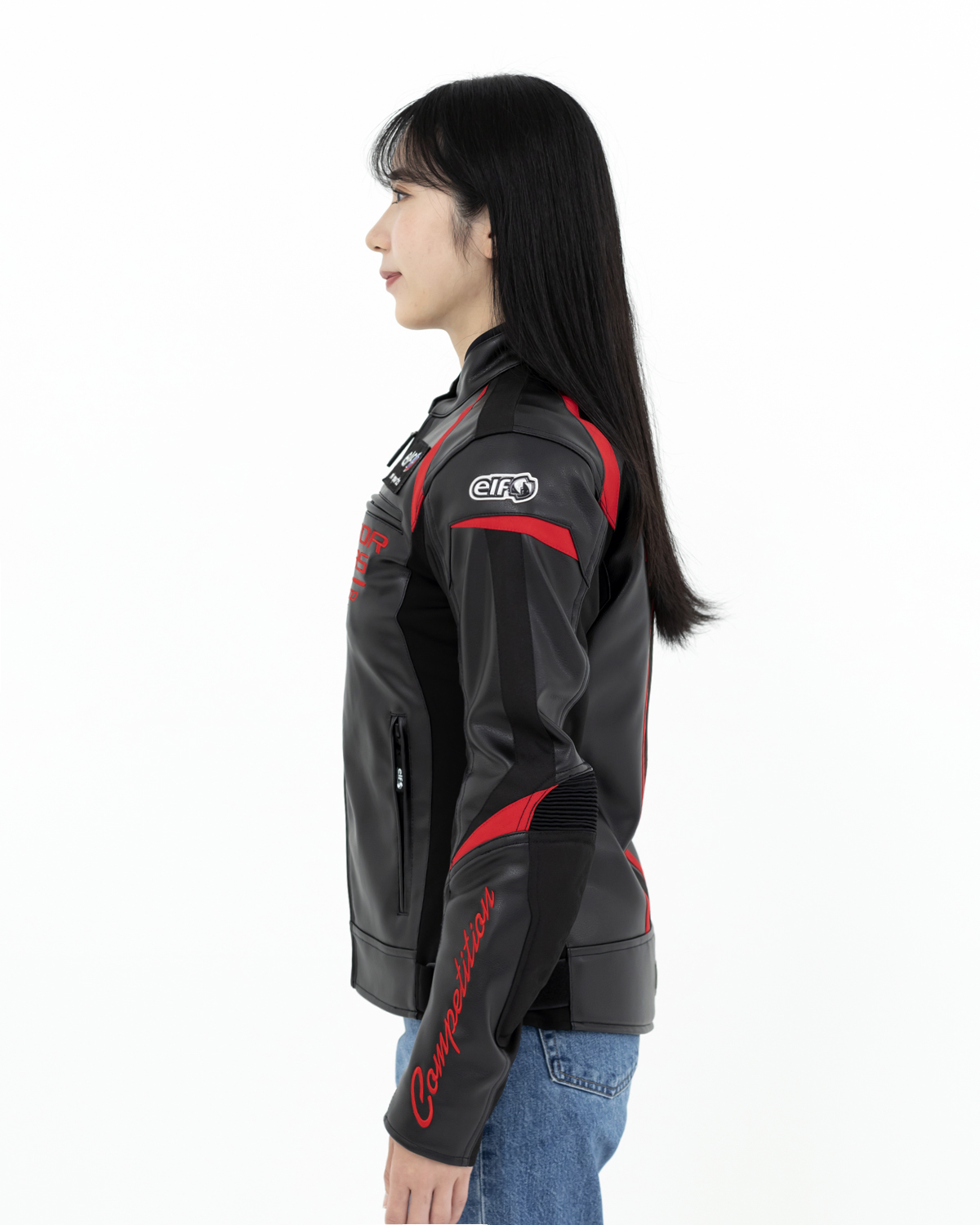 エルフ PUレザージャケット EJ-W108レディース